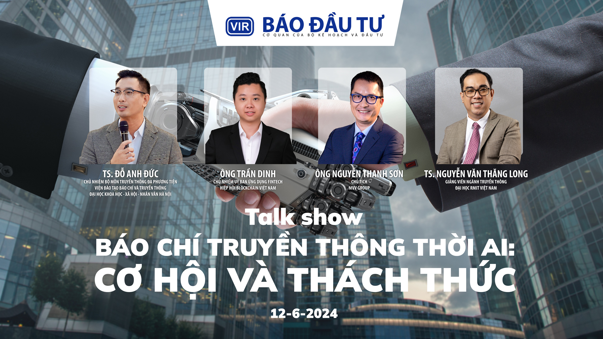 [Live] Báo chí truyền thông thời AI: Cơ hội và thách thức