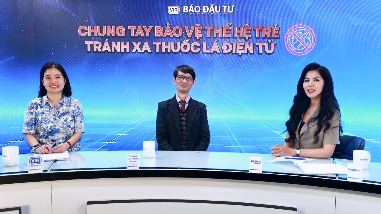[Talkshow] Chung tay bảo vệ thế hệ trẻ tránh xa thuốc lá điện tử